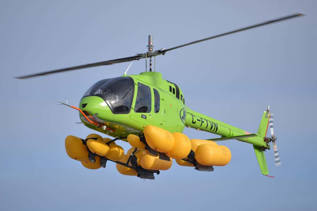 Emergency Float System für Bell 505 Jet Ranger X