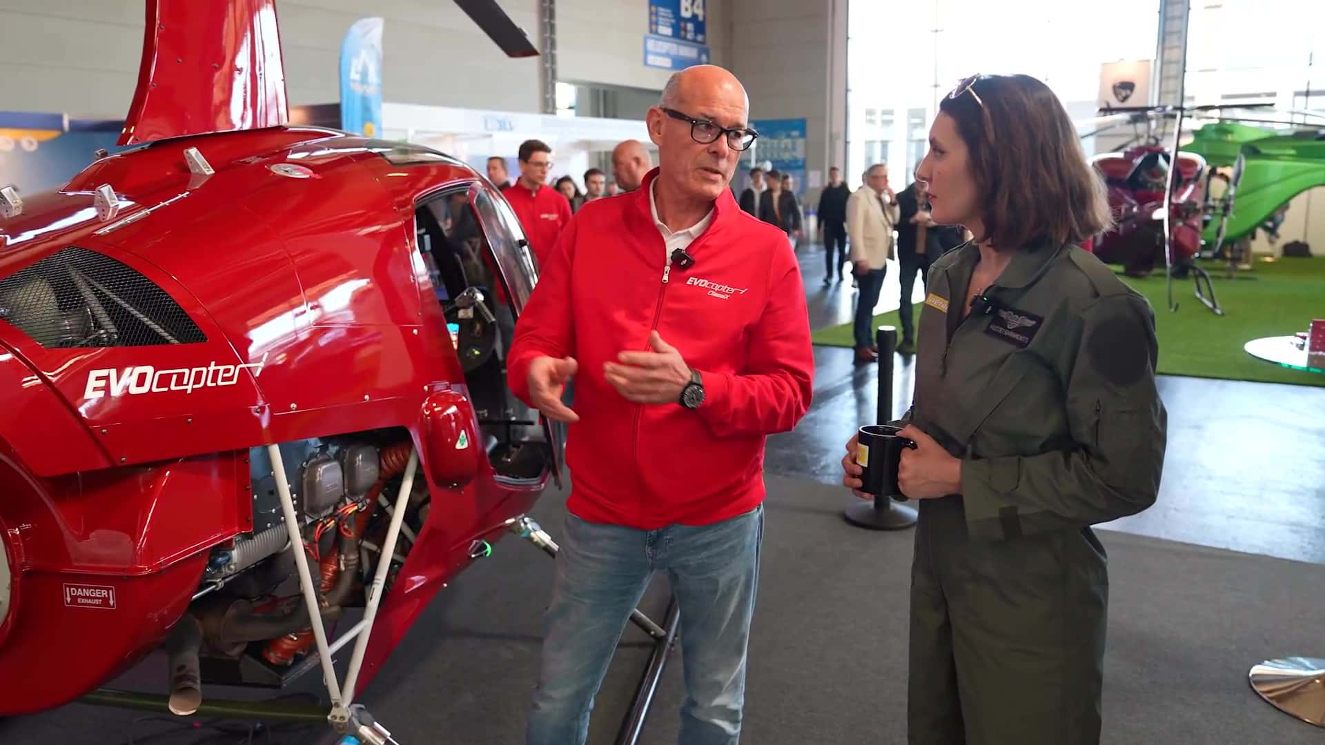 Der einzige UL-Hubschrauber mit Lycoming-Sechsliter-Motor: Evocopter ...